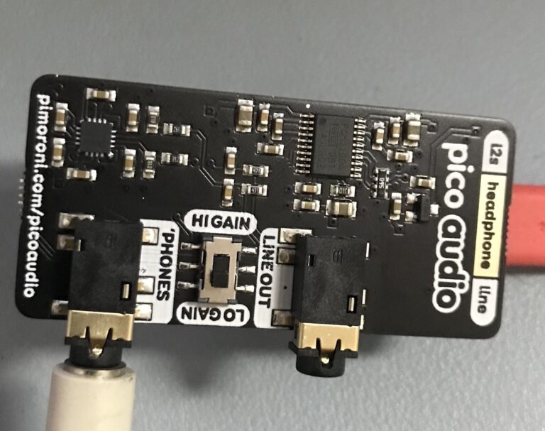 Pico Audio Pack を試す（その1) – Toy with poppo-ya